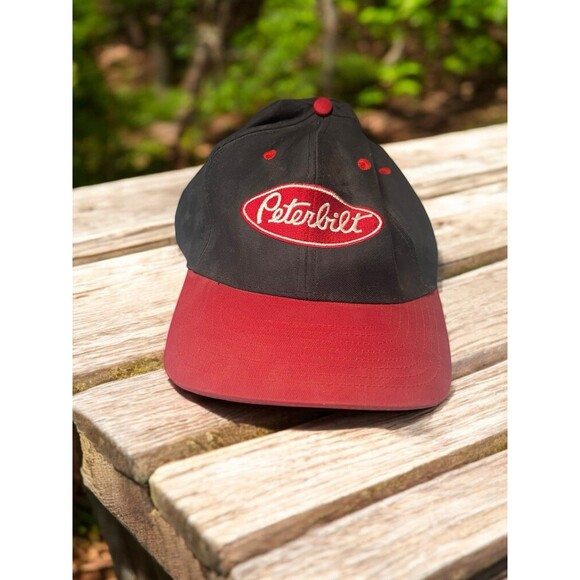 Snapback | Accessories | Vintage Peterbilt Snapback Trucker Hat Black ...